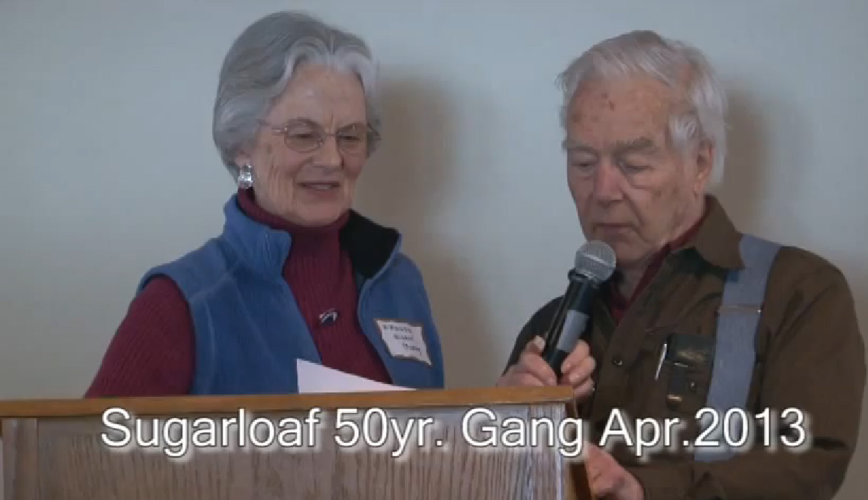 Die Hard Skiers = HUGE 50 yr. + Gang at Sugarloaf - WSKI TV 17