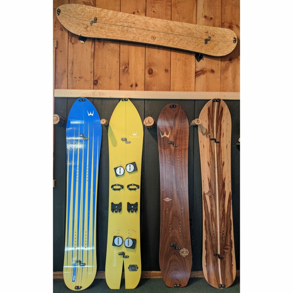 Winterstick split boards made right here!! - WSKI TV 17