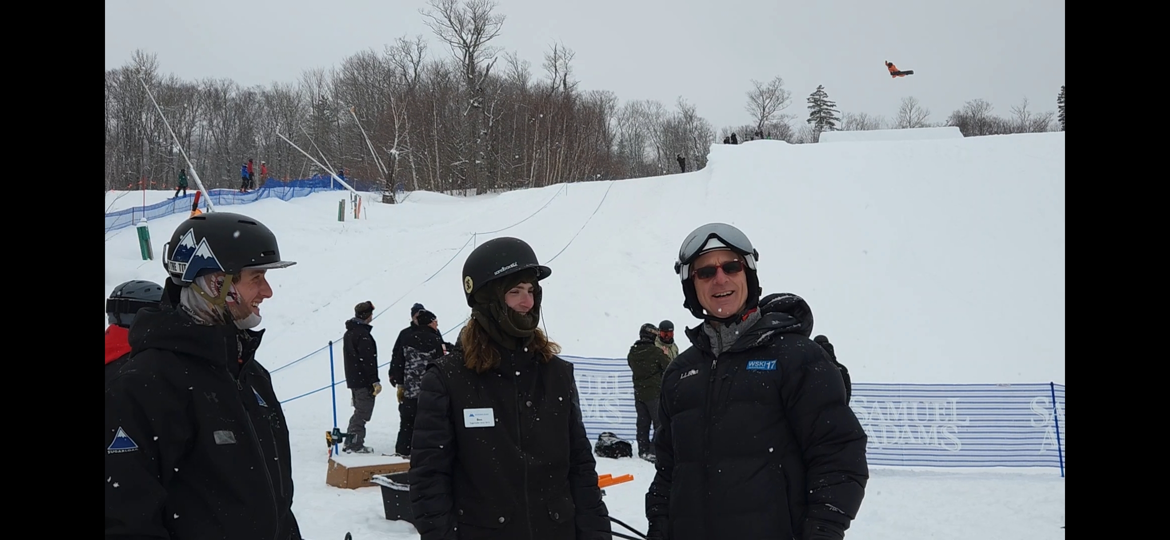 Terrain Park & Mtn Ops crews create the scene, all set for Saturday's ...